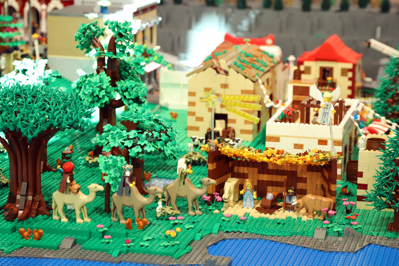 La Fundación CajaCanarias inaugura un Portal de Belén de Lego - La Voz de Tenerife Norte